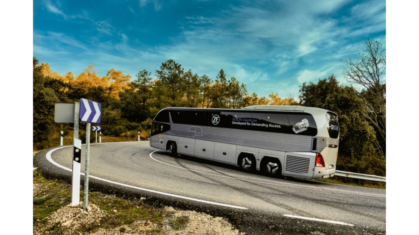 ZF unveils EcoLife CoachLine, new six-speed automatic transmission ...