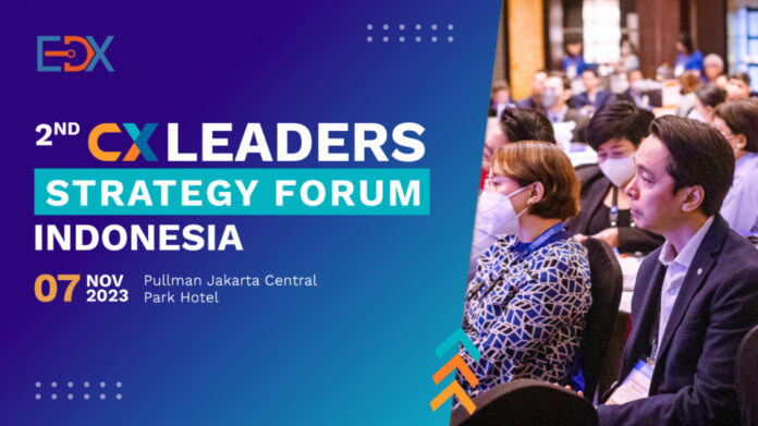 2nd CX Leaders Strategy Forum to happen at Indonesia on 7 Nov 2023 ...