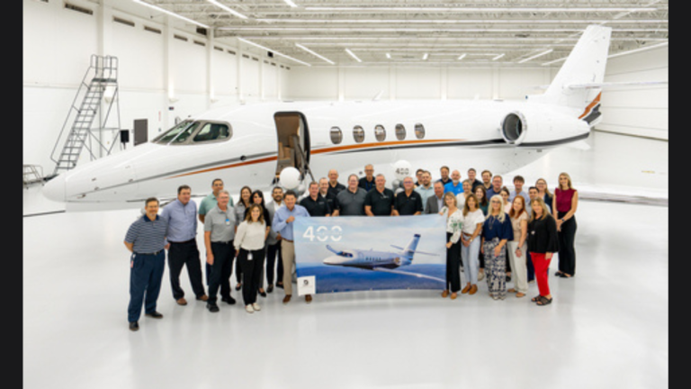 Textron Aviation Announces Delivery of 400th Cessna Citation Latitude ...