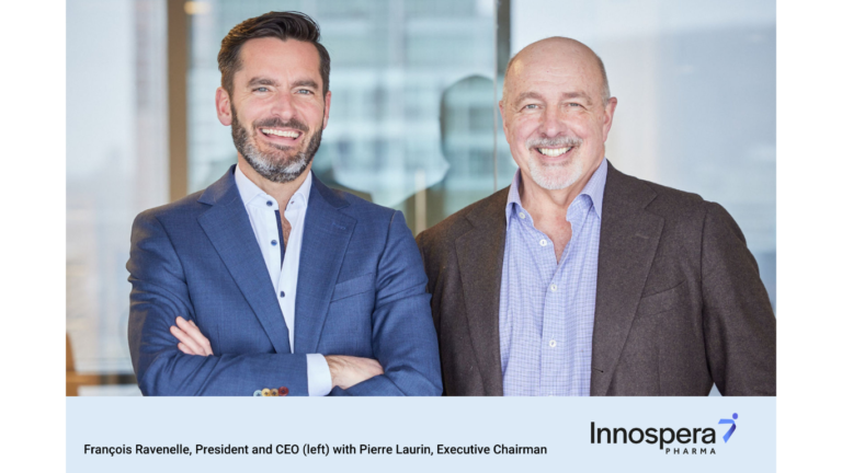 François Ravenelle, PhD, Appointed CEO of Innospera Pharma to Lead ...